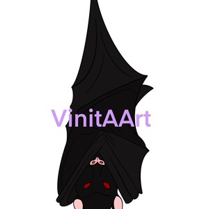 Bats, Bat Clipart, Digital Download Printable Commercial Use, 100 ...