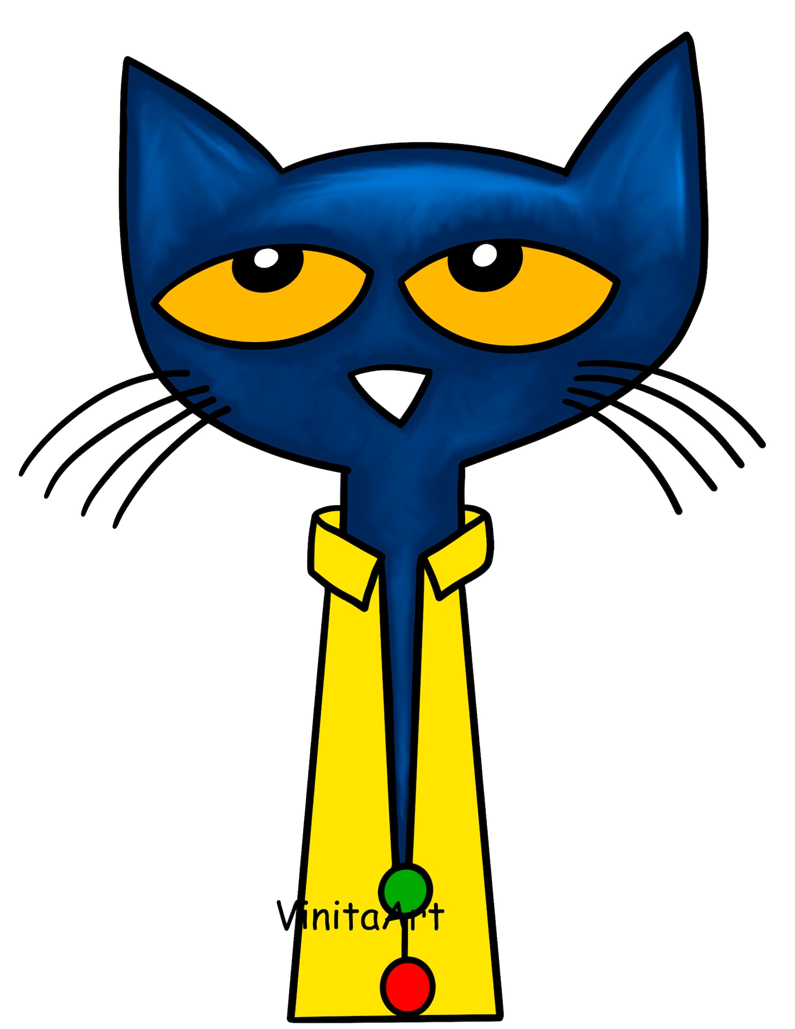 Pete the Cat and His Four Groovy Buttons Storybook Clipart - Etsy