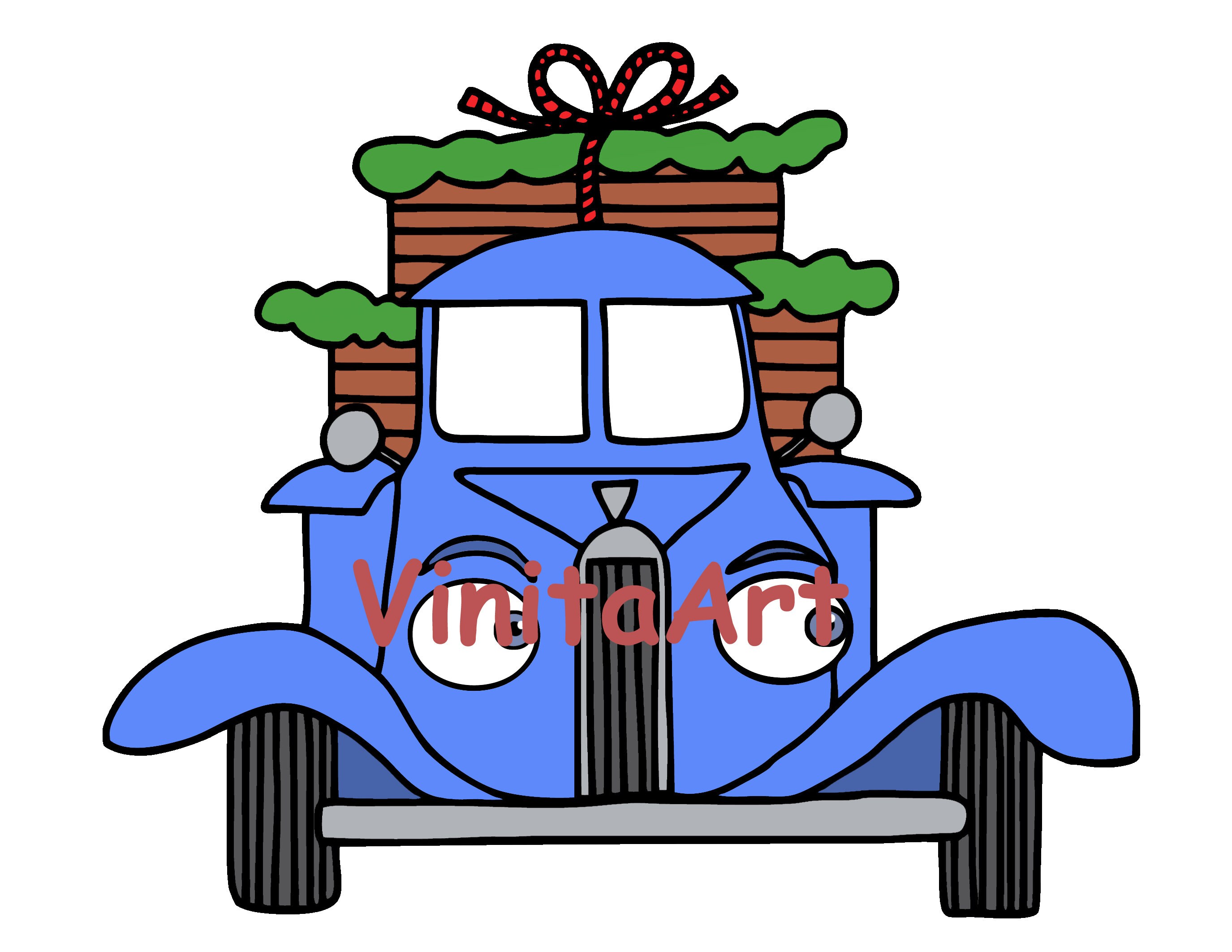 Little Blue Truck Leads the Way Story Book Clip Art Digital - Etsy
