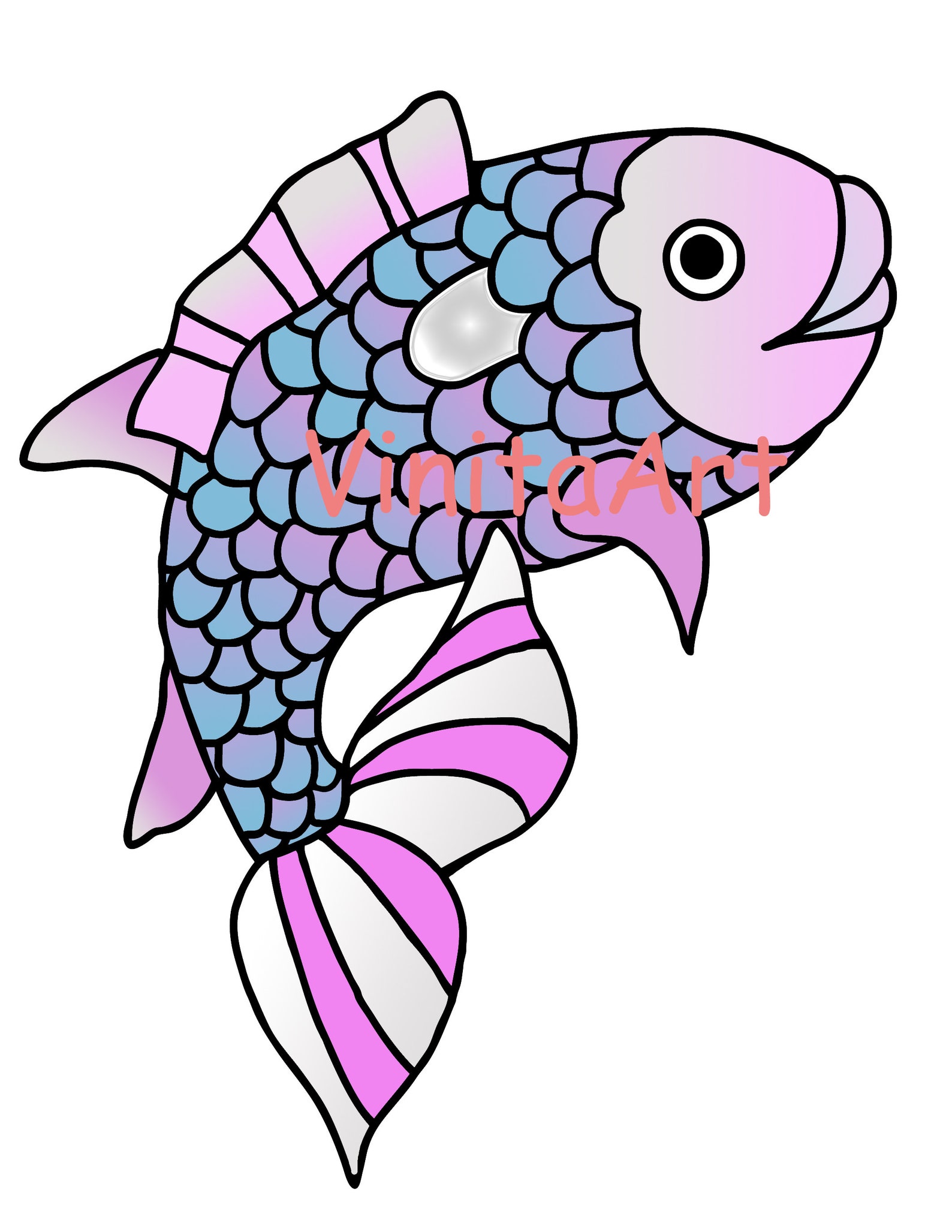 The Rainbow Fish Story Book Clip Art Printable Digital Etsy Australia the-rainbow-fish-story-book-clip-art-printable-digital-etsy-australia