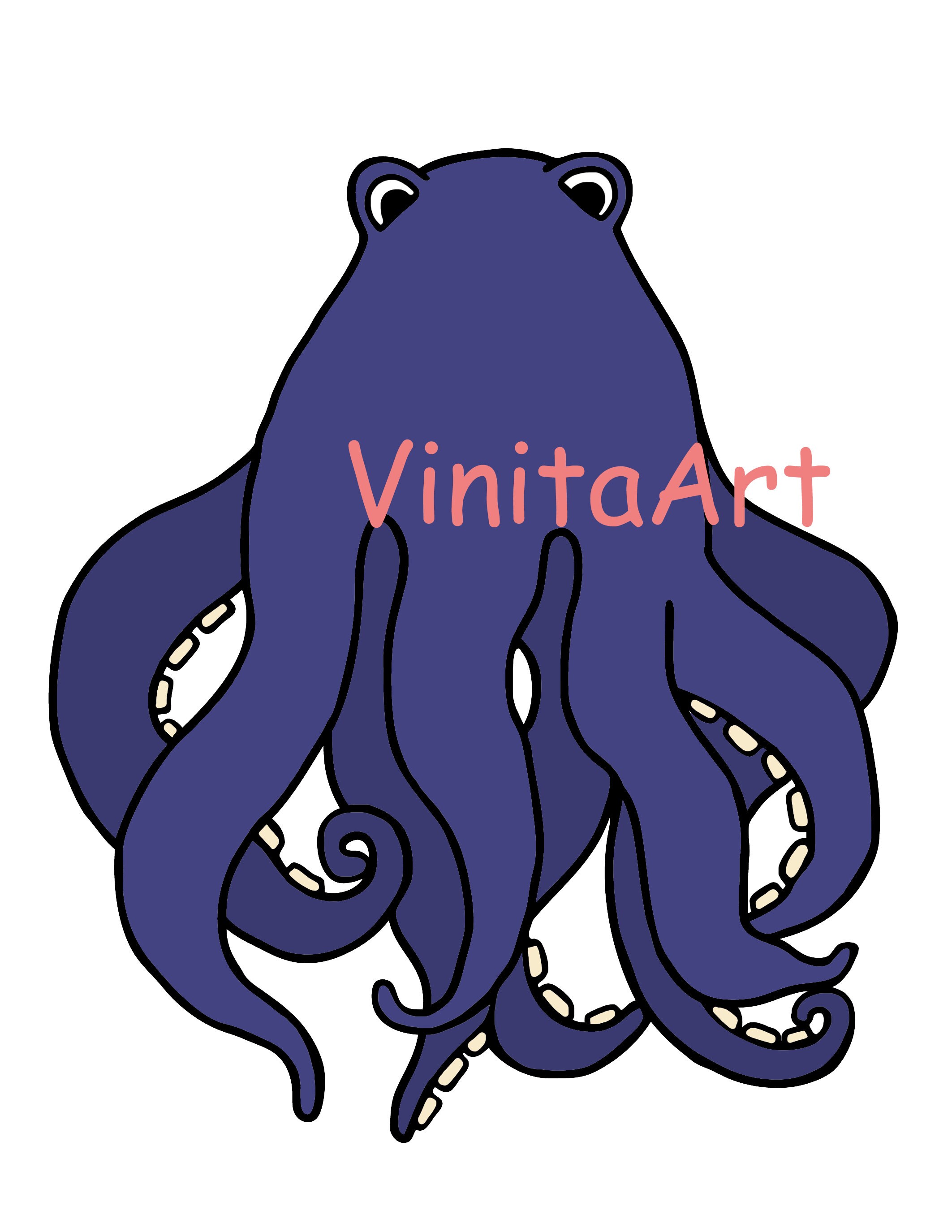 Rainbow Fish Octopus