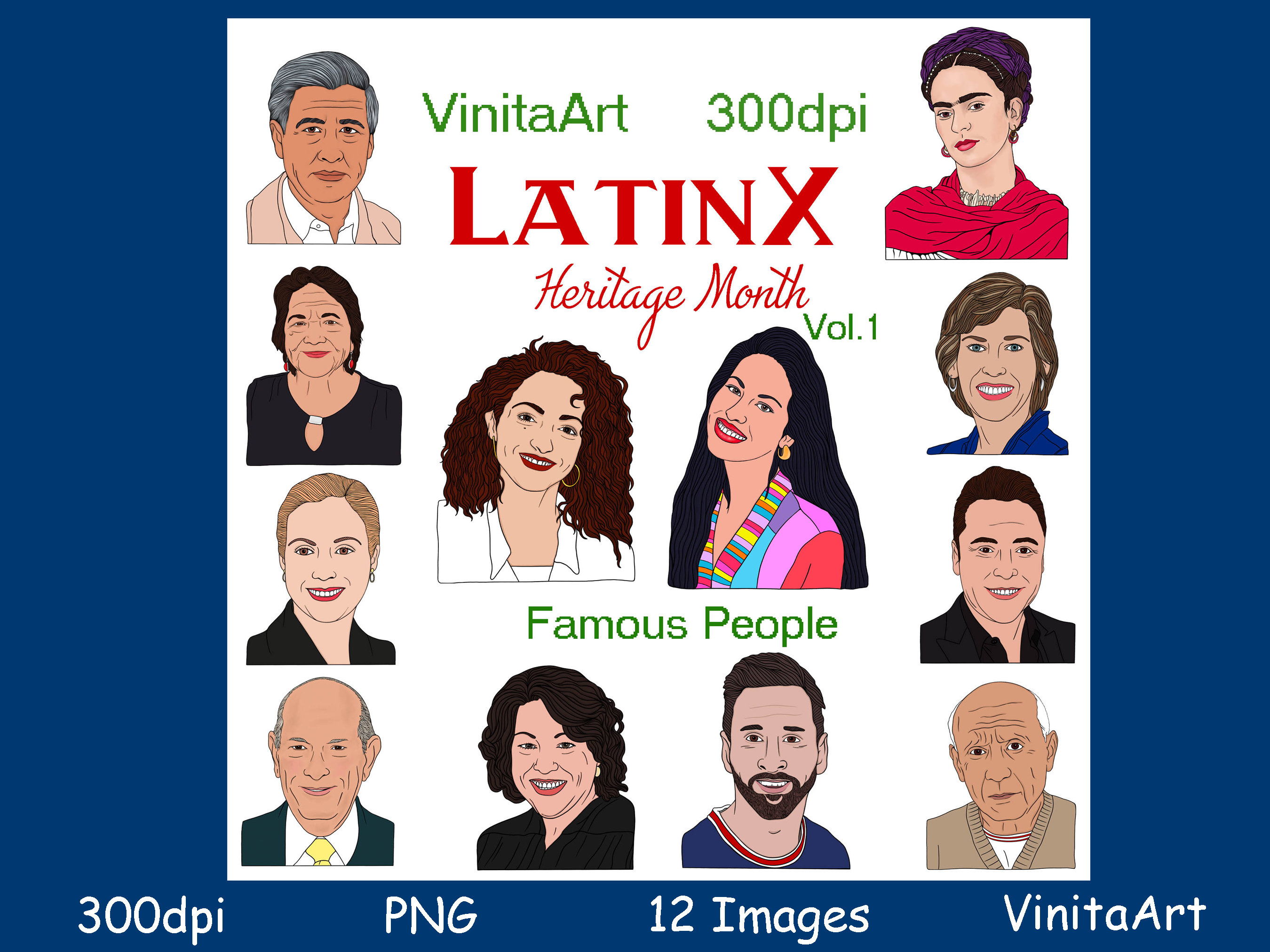 Clipart Of Famous People
