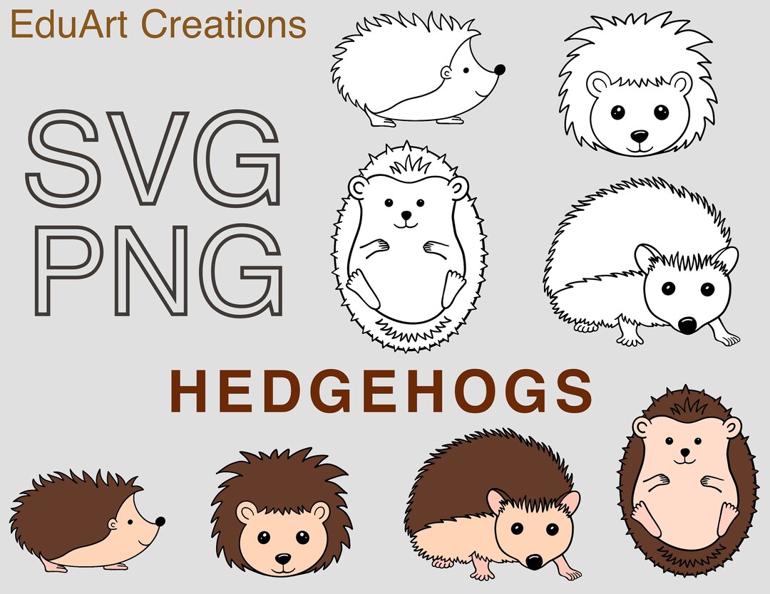 Hedgehog Svg, Hedgehogs, Hedgehog Clipart, Hedgehog Cut Files for ...