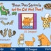 Those Darn Squirrels and the Cat Next Door, Storybook Clipart ...