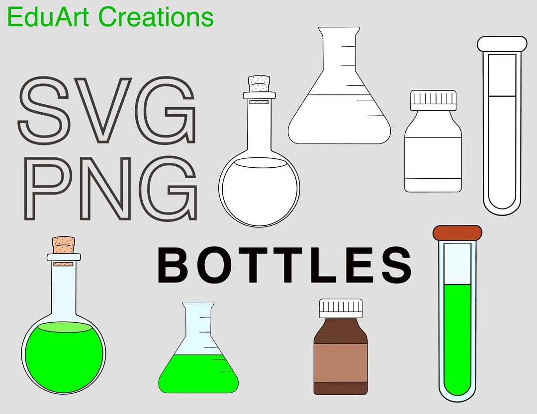 Science Digital Files, SVG PNG Cricut, Printable, School, Biology ...