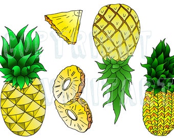 Pineapple Clipart Cute Pineapple Clip Art Sunglasses