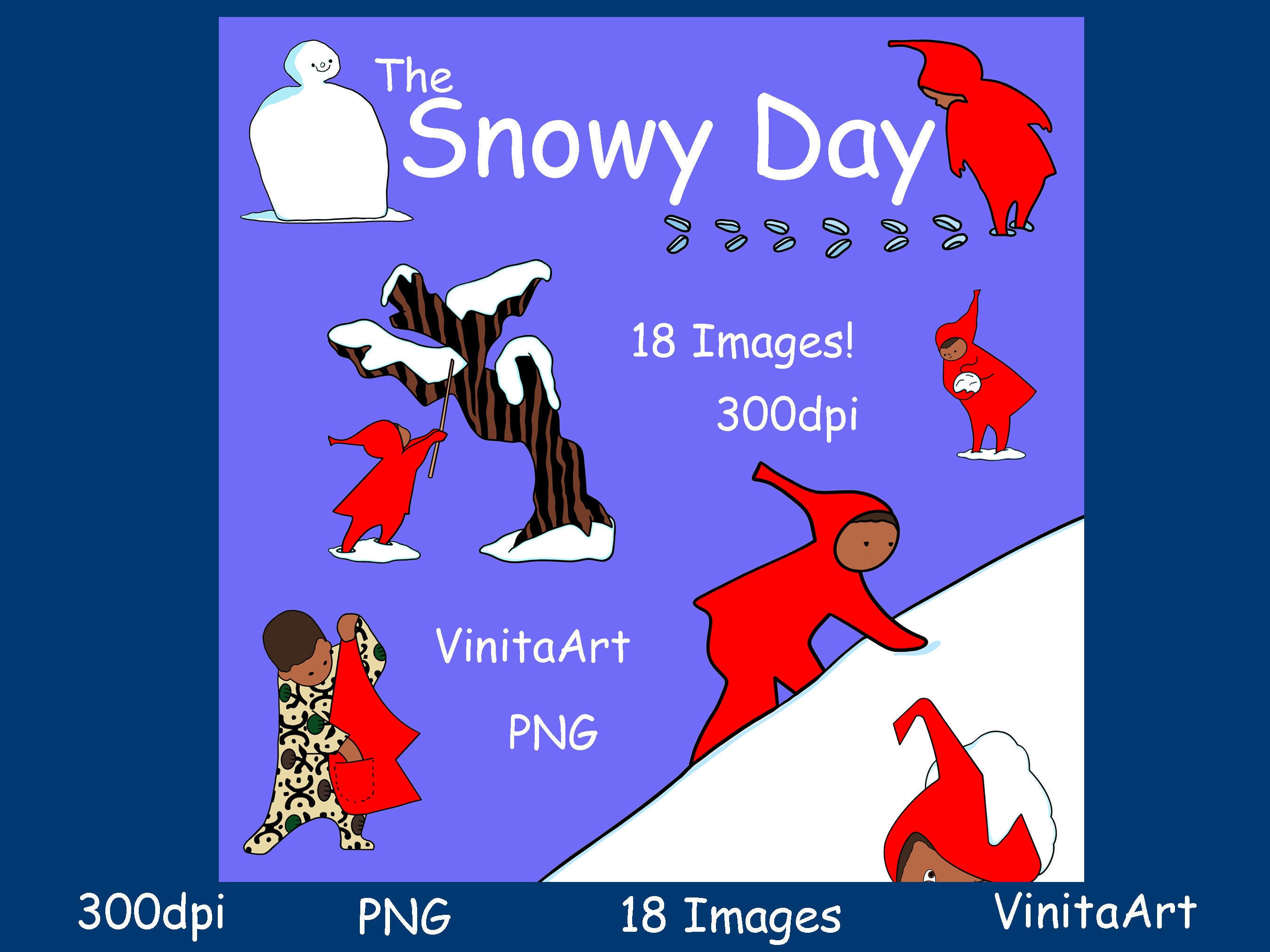 Snowy Day Clipart