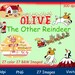 Olive the Other Reindeer Christmas Storybook Clipart - Etsy