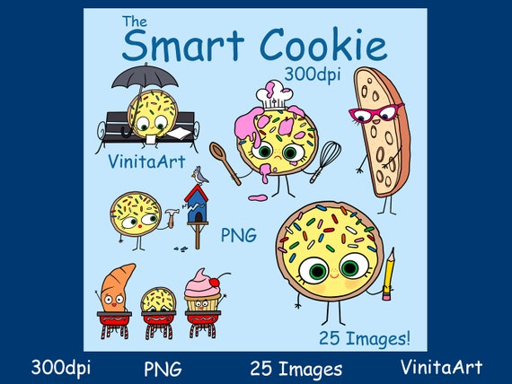 Smart Cookie Clip Art