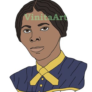 Black History Month,digital Stamps, MLK, Rosa Parks, Harriet Tubman ...