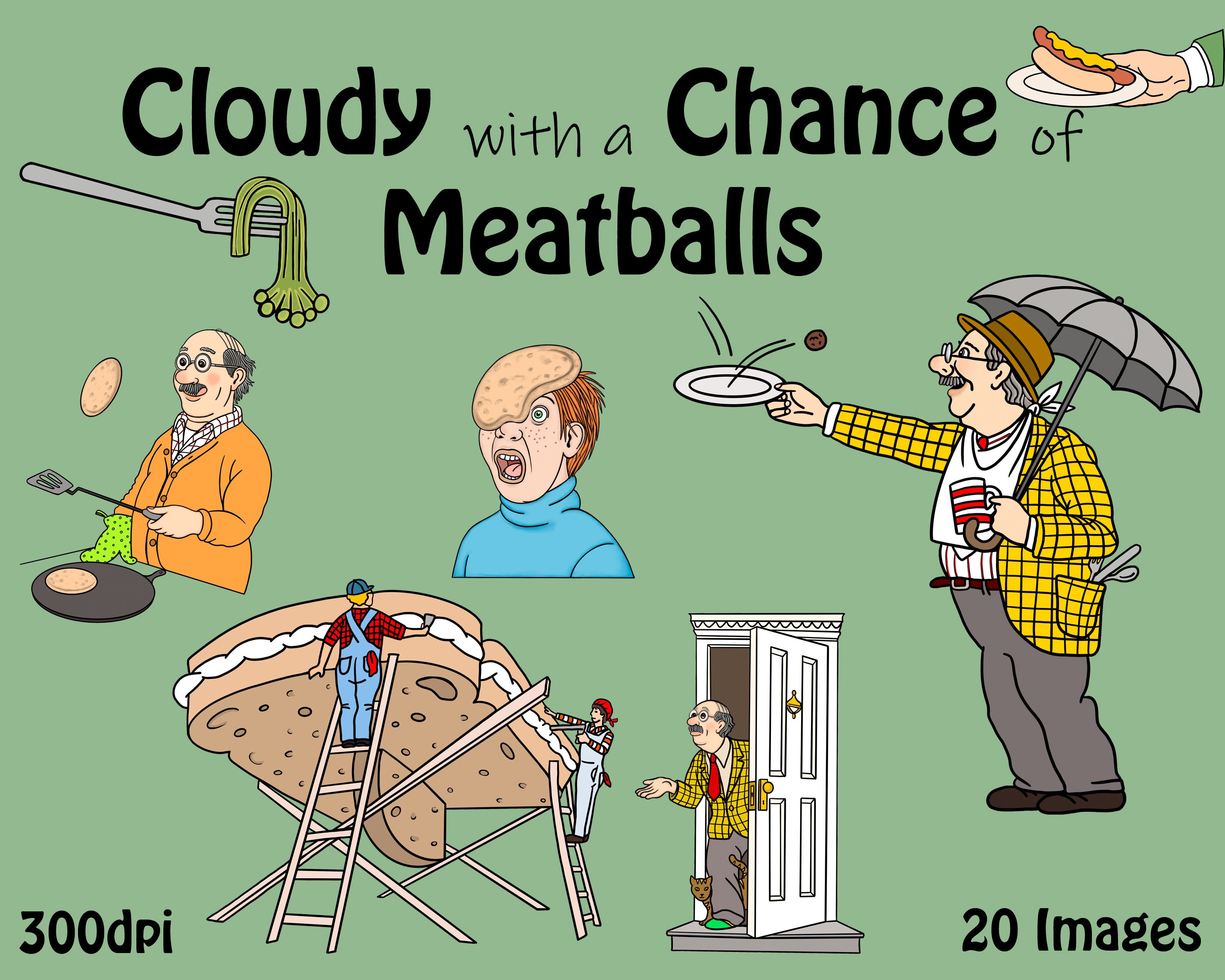 Cloudy With A Chance Of Meatballs Book Characters