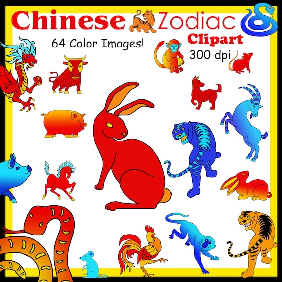 Chinese Zodiac Animals Chart
