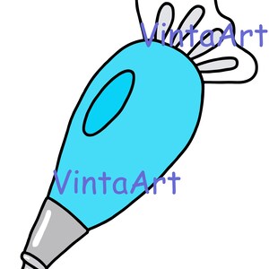 Frosting, Cupcakes, Clip Art, Digital Download, Dessert Images, Digital ...