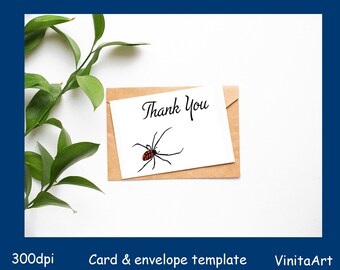 Spider Thank You | Etsy