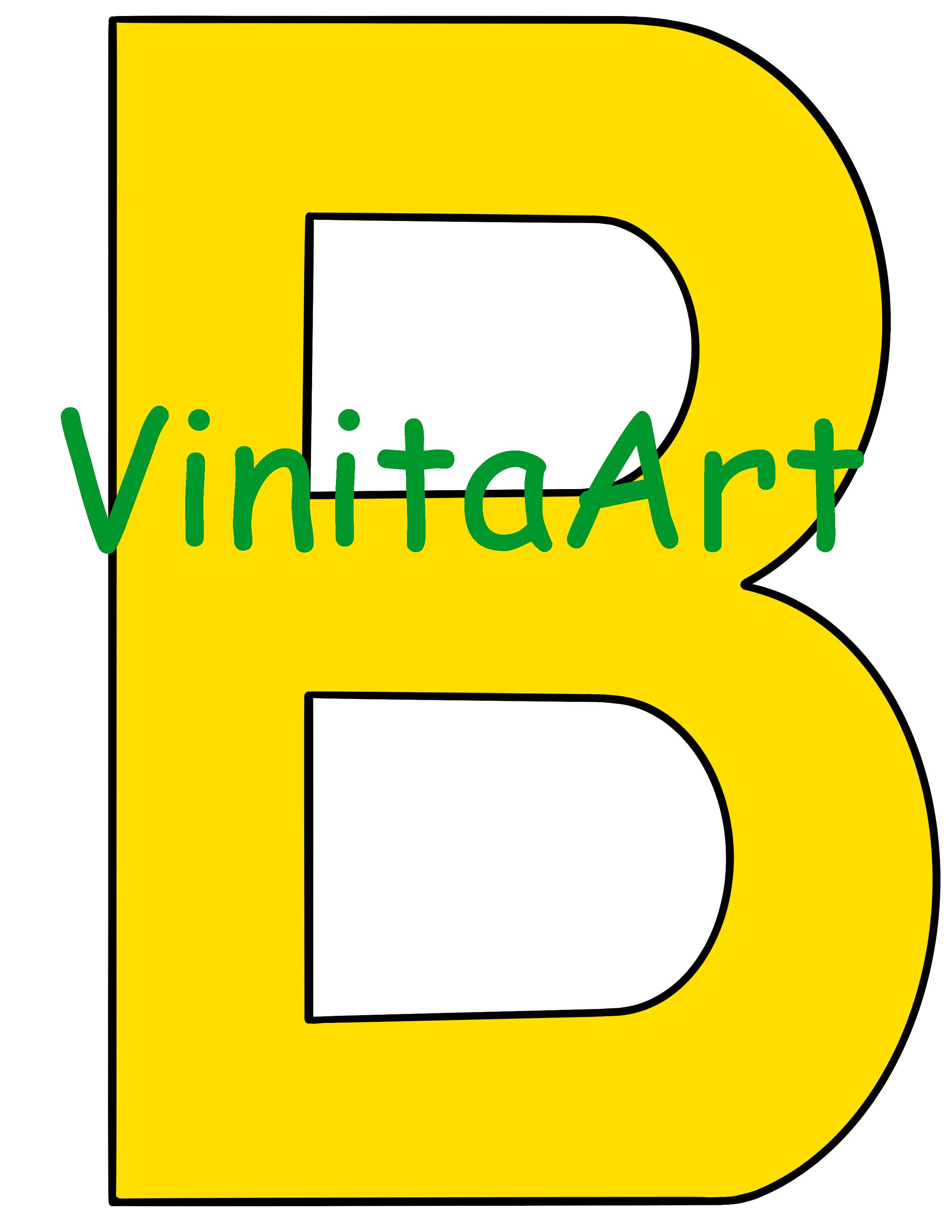 Letter B Clipart