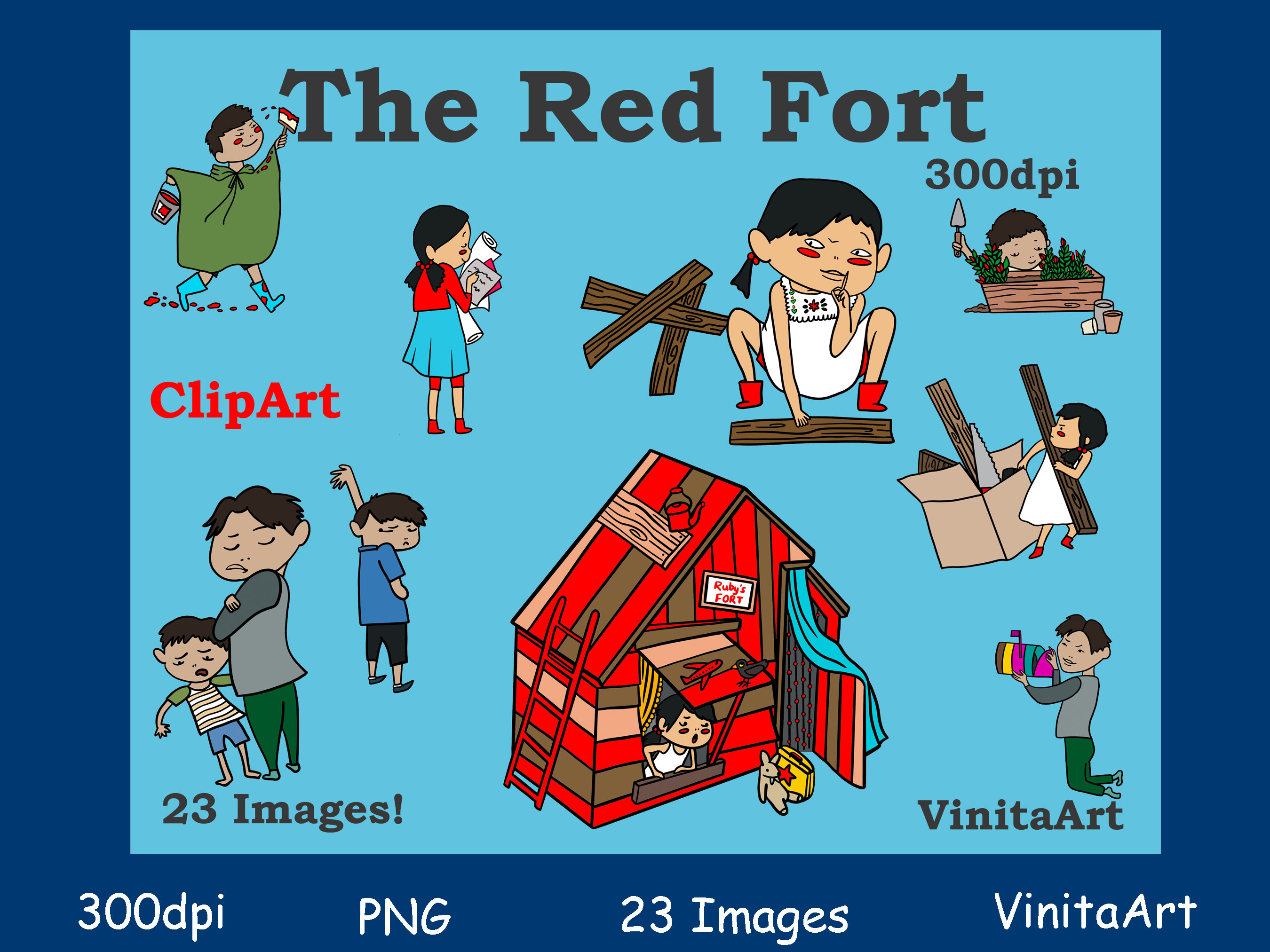 Little Red Hen Clip Art