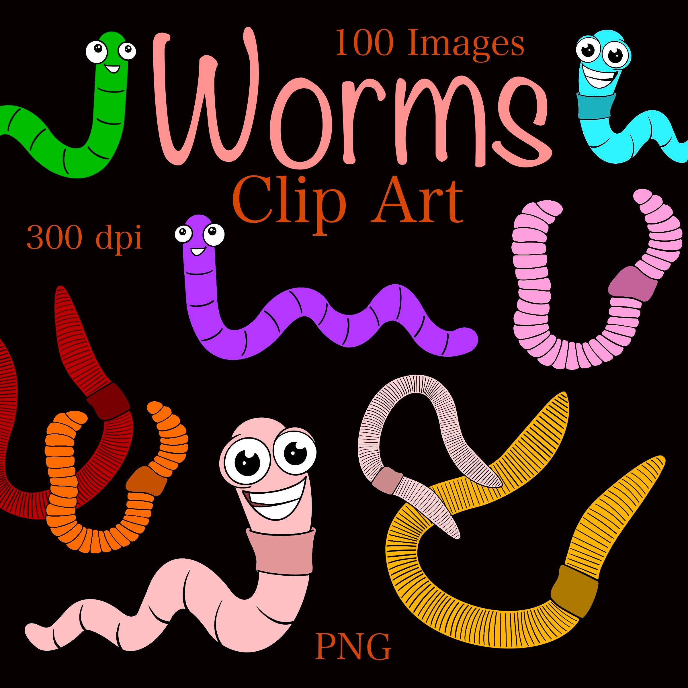 Worms Clipart