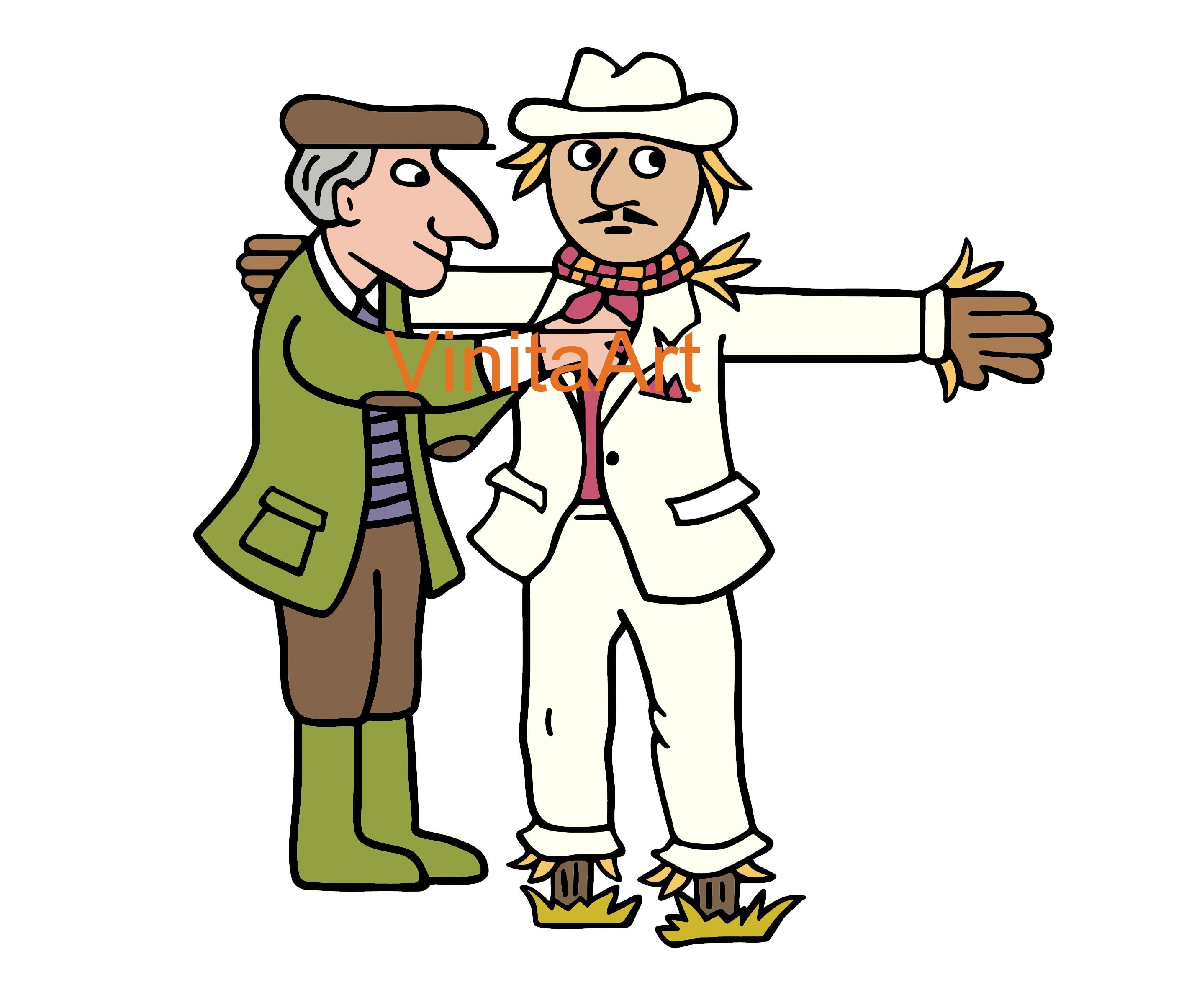 Colonial People Clipart