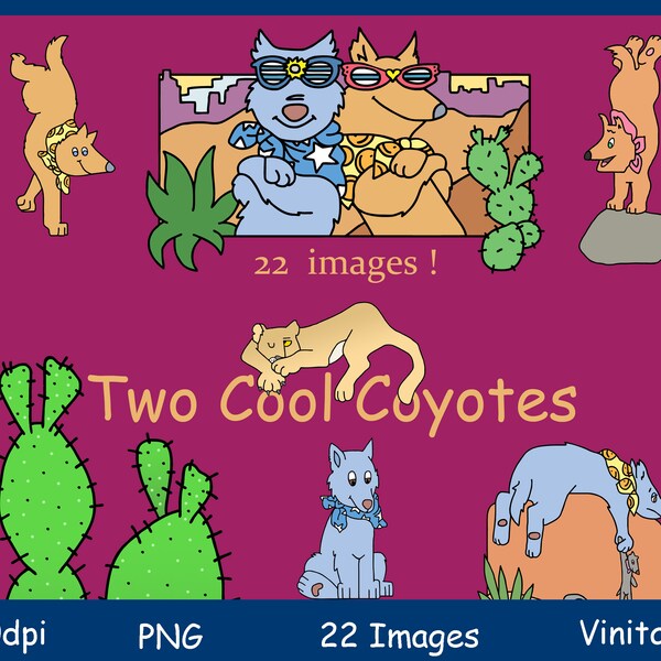 Two Cool Clipart - Etsy