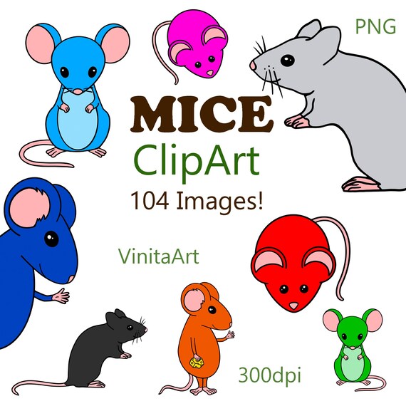 Cute Mouse Clipart Black And White