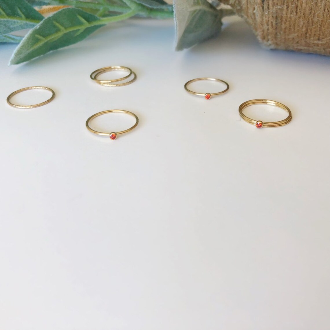 July Birthstone Ring/gold Filled Ring/birthday Gift/gift for - Etsy