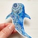 Whale Shark Decal Waterproof Vinyl Sticker Laptop Decal - Etsy