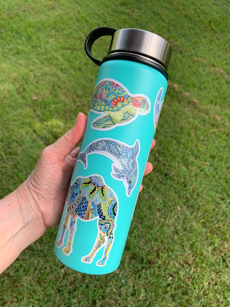 Camel Vinyl Sticker Camel Decal Zentangle Camel Laptop - Etsy