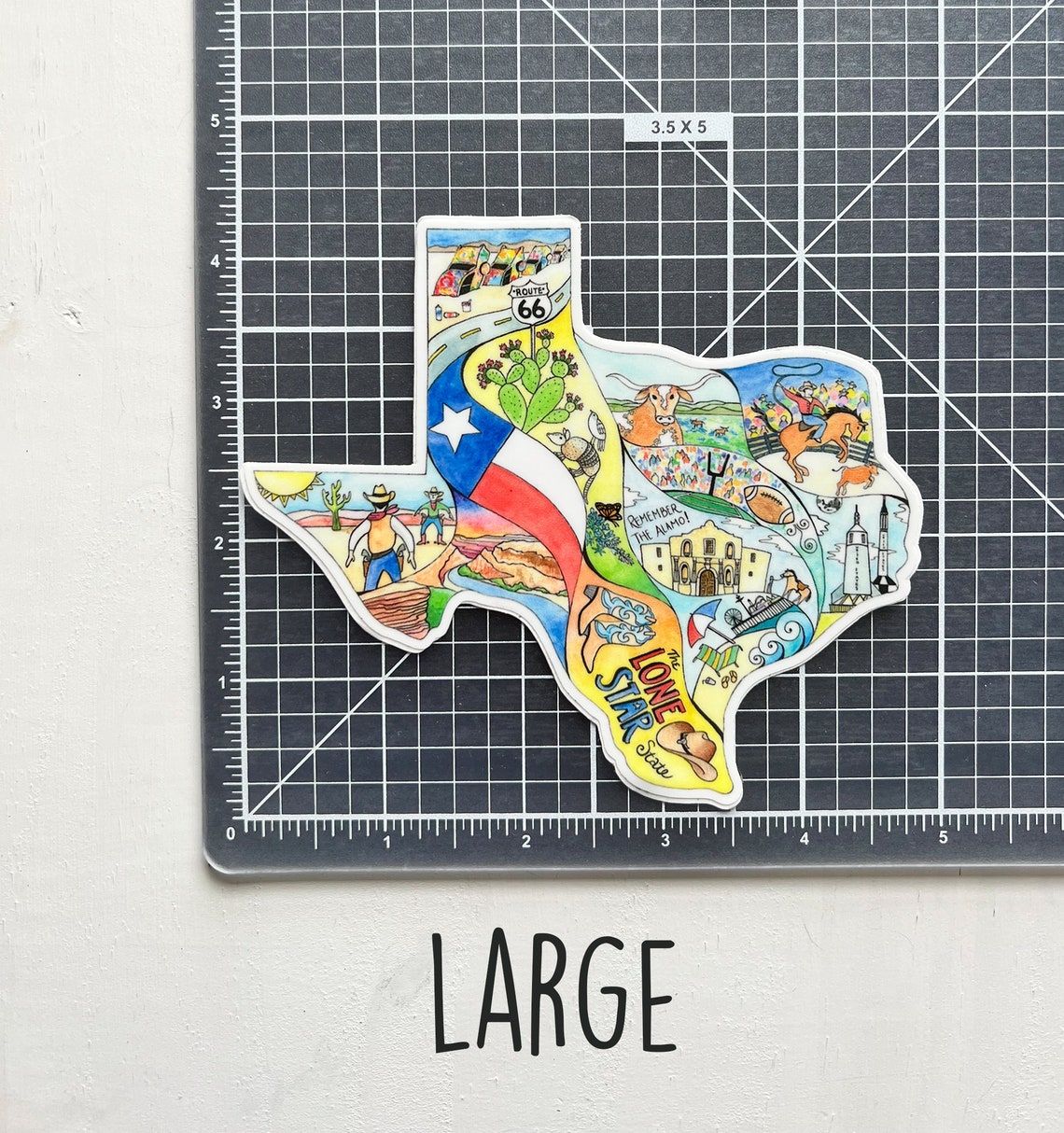Texas Vinyl Sticker Texas Decal Laptop Decal Phone Decal - Etsy