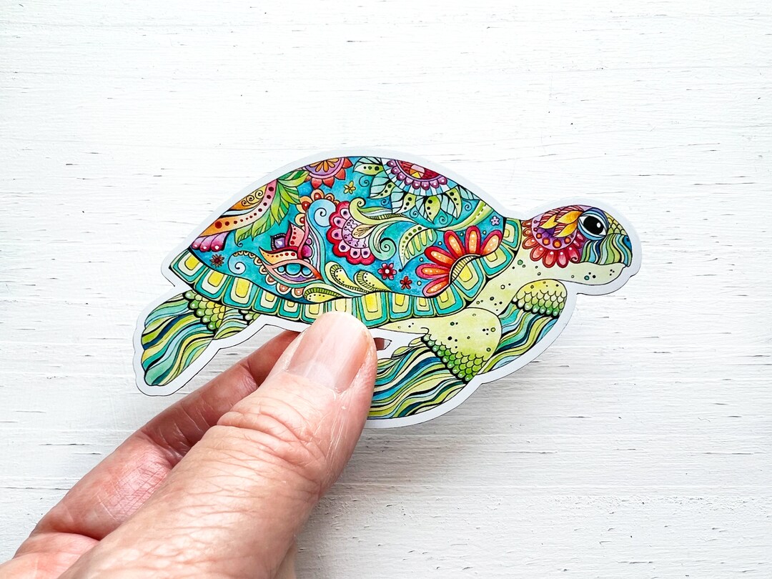 Sea Turtle Magnet Sea Turtle Car Magnet Refrigerator Magnet - Etsy