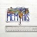 Memphis Vinyl Sticker Memphis Decal Laptop Decal Phone - Etsy