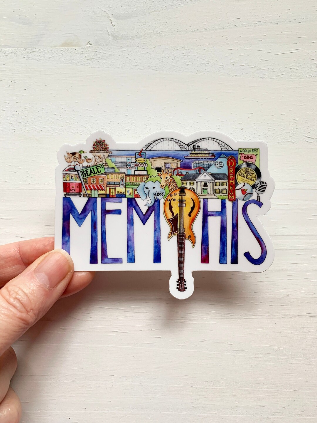 Memphis Vinyl Sticker Memphis Decal Laptop Decal Phone - Etsy