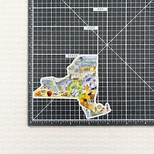 New York Vinyl Sticker, New York Decal, Laptop Decal, Phone Decal, New ...