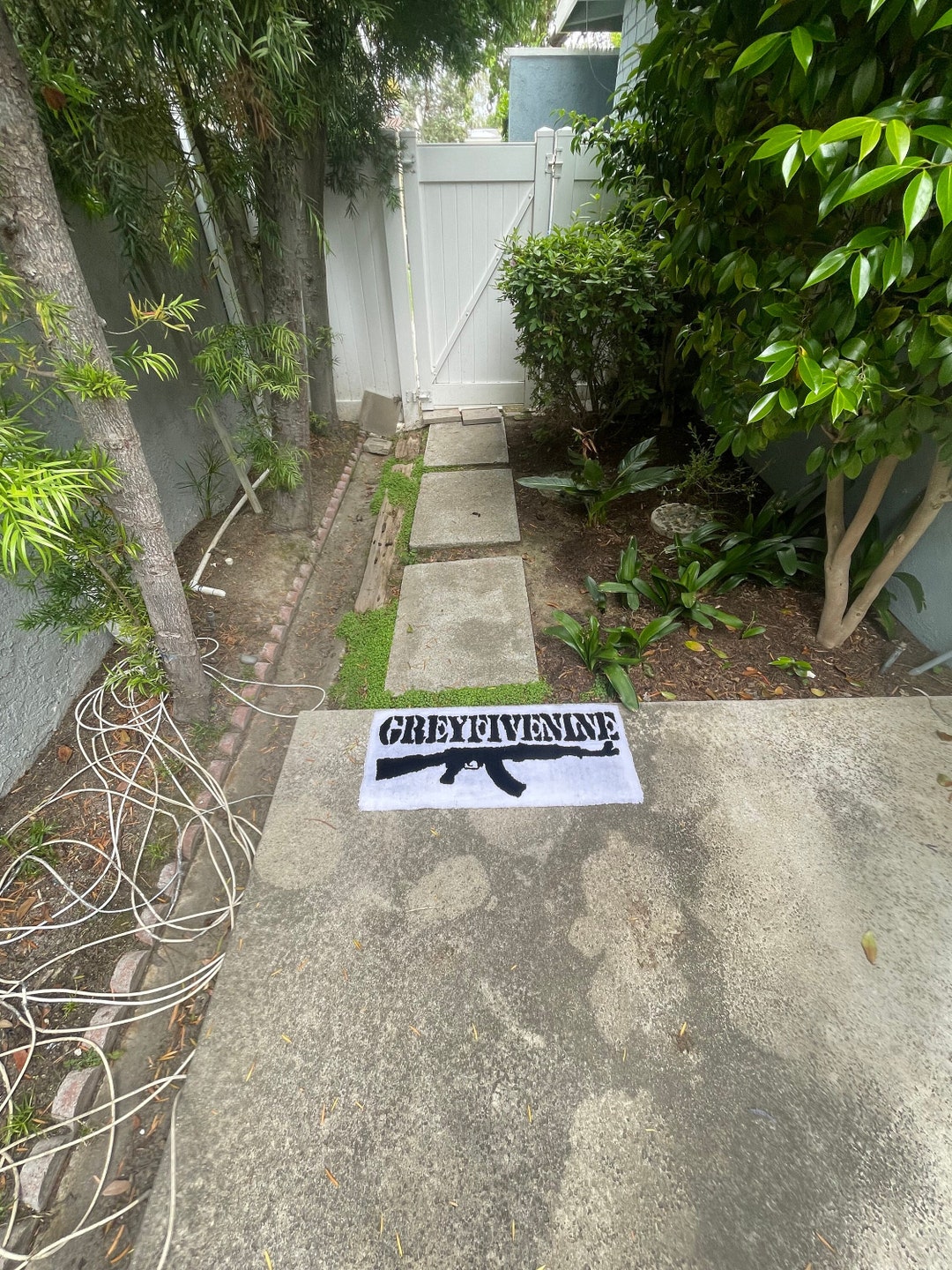 Grey Five Nine Rug - Etsy