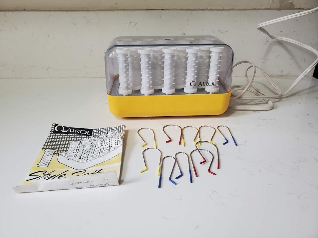 Clairol Style Setter Hot Rollers C14 Hair Curlers Tested Works - Etsy