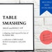Buffalo Bills Table Smashing Definition PRINTABLE Wall Art, Buffalo ...