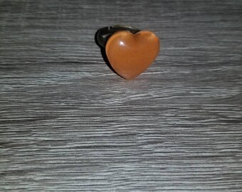 Heart shaped ring | Etsy