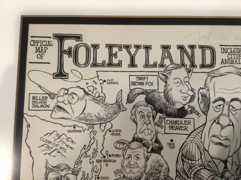 David Horsey Political Cartoon For Tom Foleyland Lampooning Washington ...