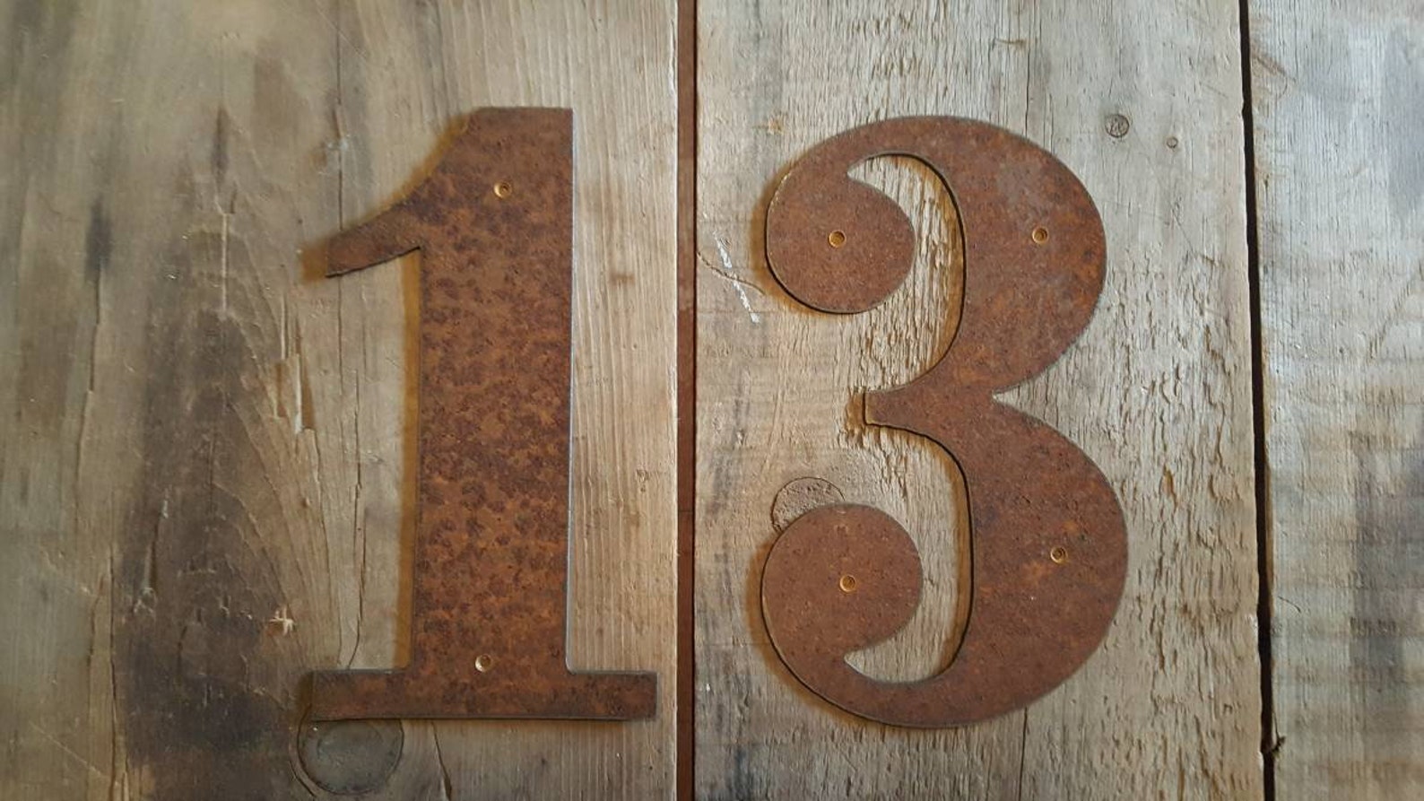 10 Rusty Metal Letter 10 Metal Lowercase Letter - Etsy