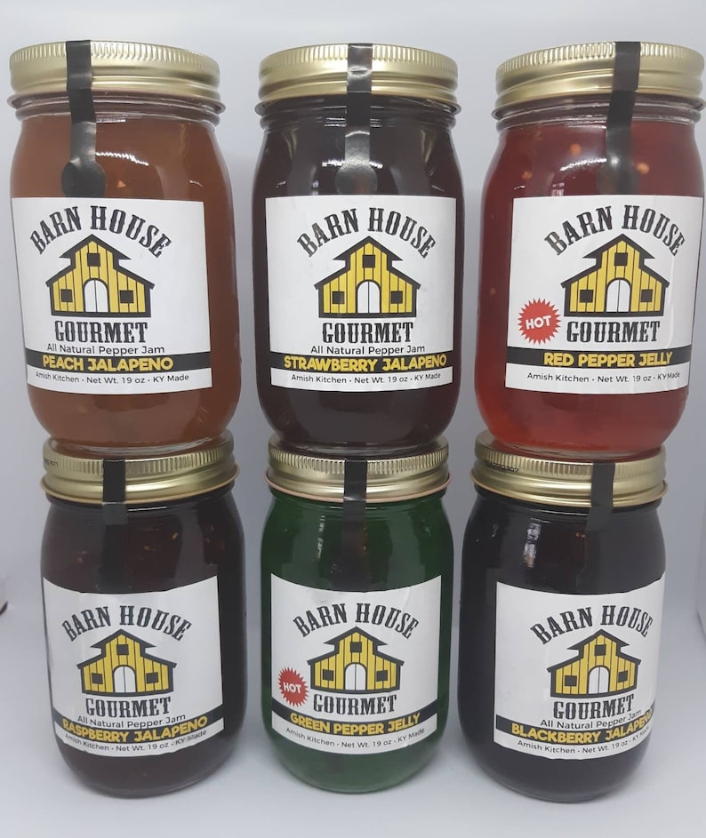 Pepperjelly* Hot Pepper Jelly *strawbpepper Jelly* Jalapeno Pepper Jelly* Peach Jalapeno Jam ...