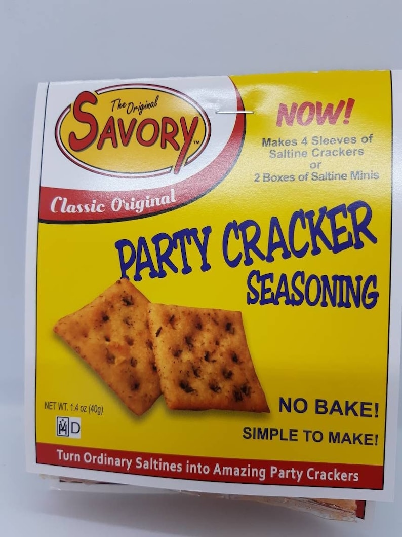 Cracker Seasoning * Seasonings *savory Crackers*gardendill Cracker ...