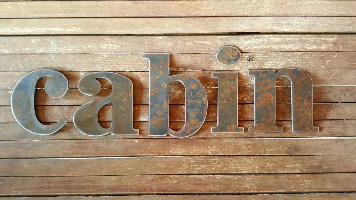 12 Inch Metal Letter Metal Number 12 Inch Rusty Metal Letter - Etsy