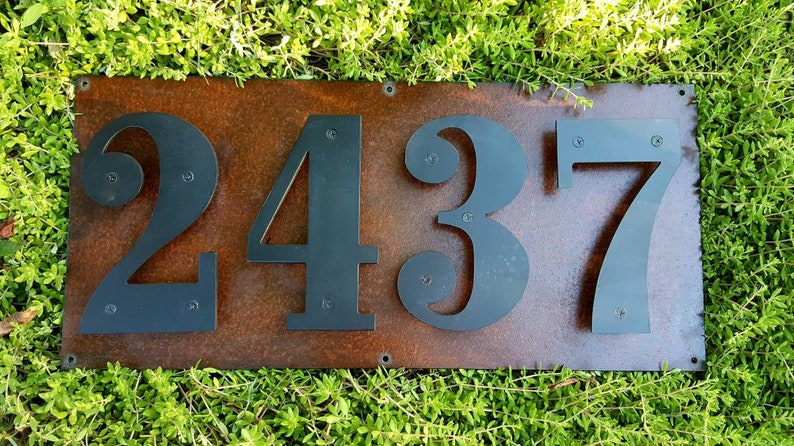 Eight Inch Number8 Lettermetal Number Metal Letter - Etsy