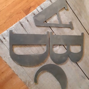 Eight Inch Number*8" Letter*metal Number* Metal Letter* Steel Letter ...