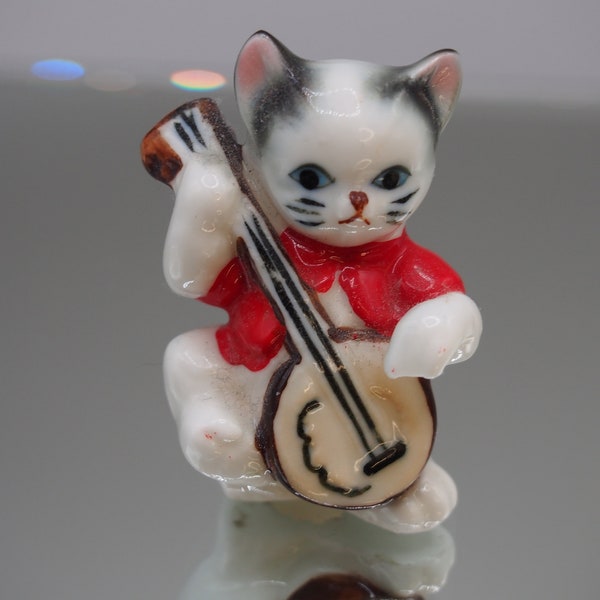 Banjo Cat - Etsy