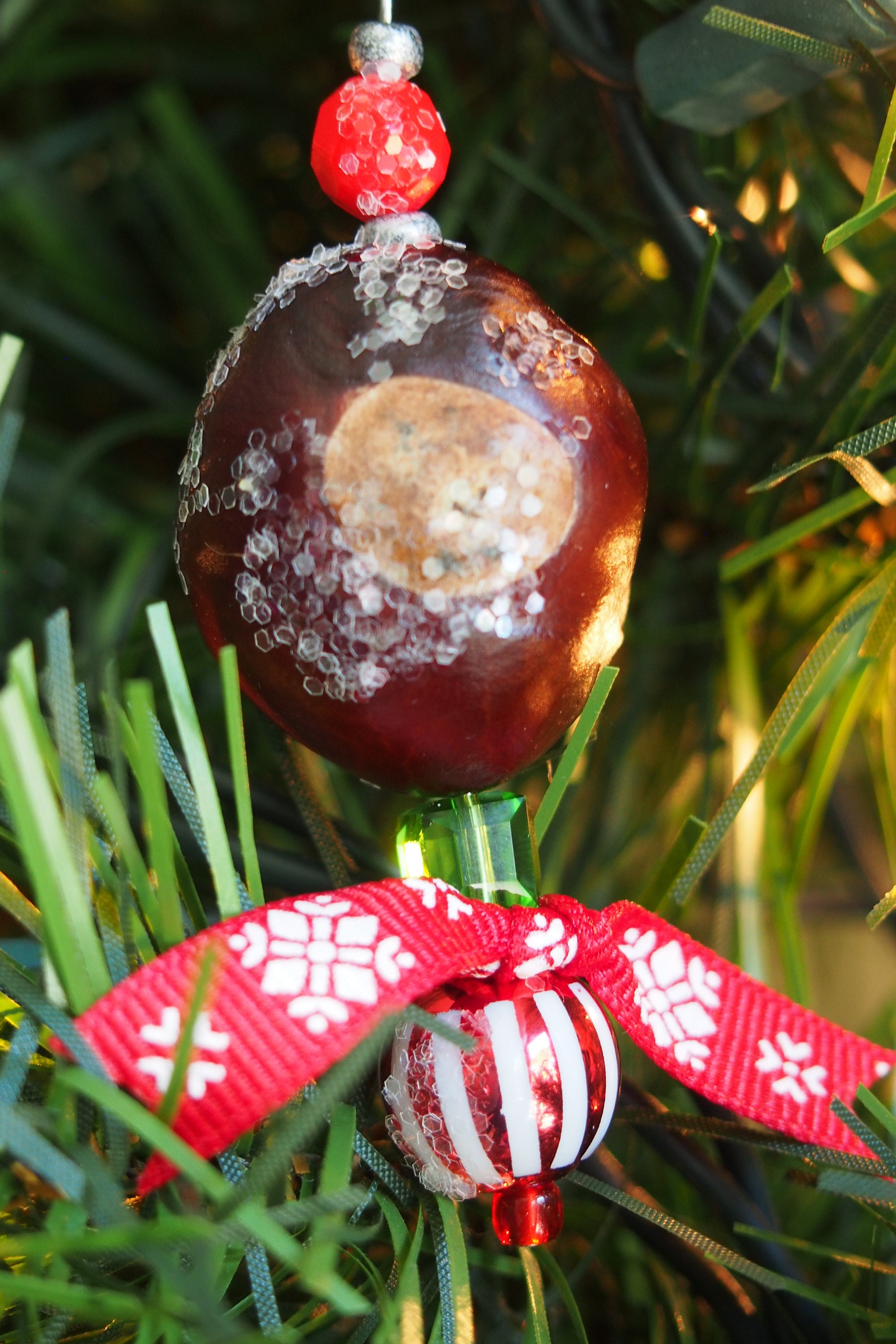 Ohio State Buckeye Christmas Ornamenthandmade Resembles - Etsy