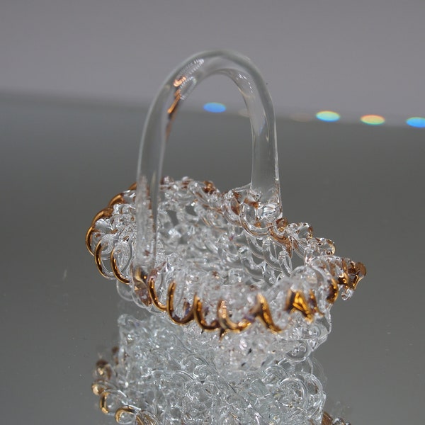 Vintage Spun Glass - Etsy