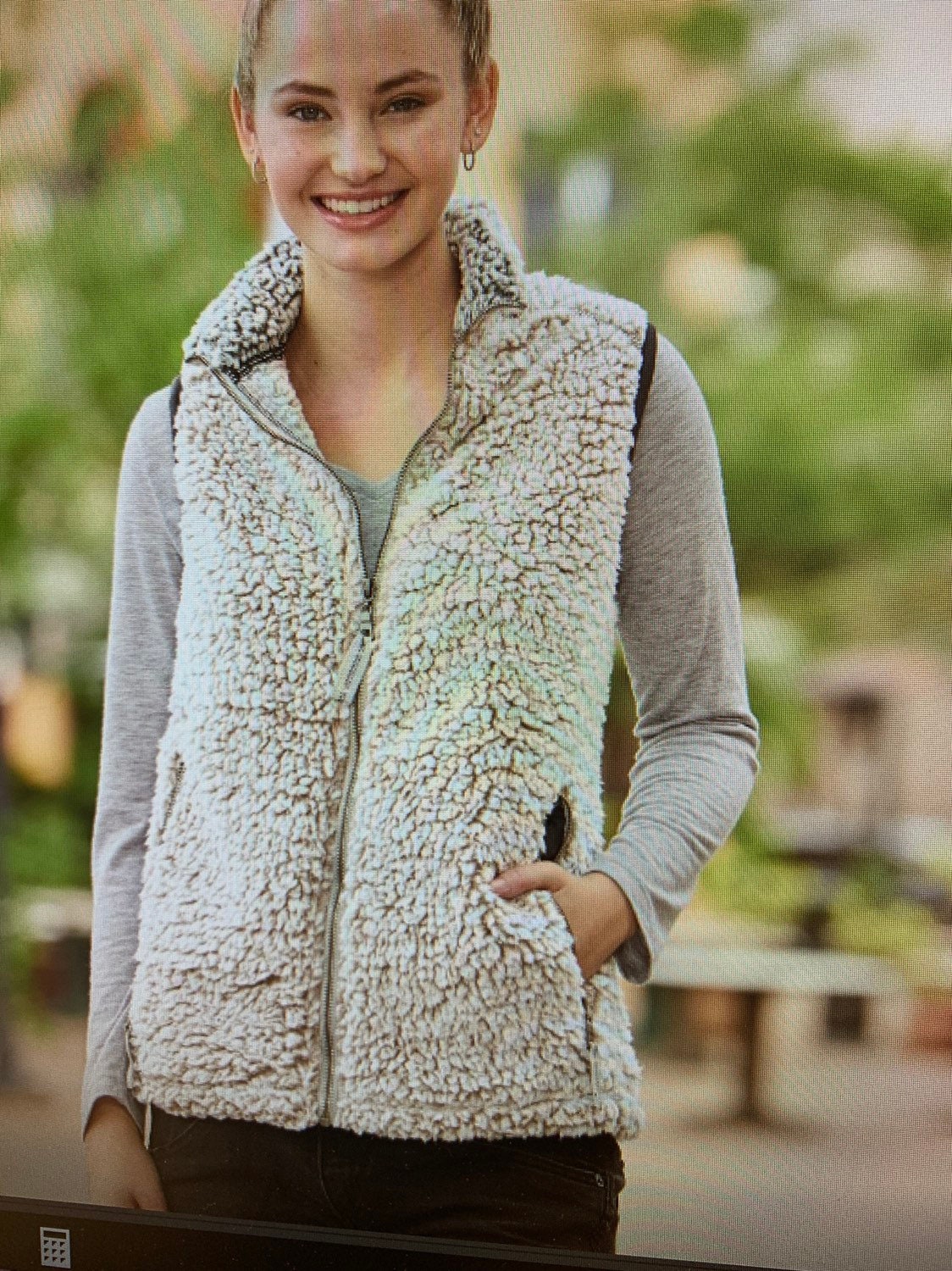 Sherpa Vest - Etsy