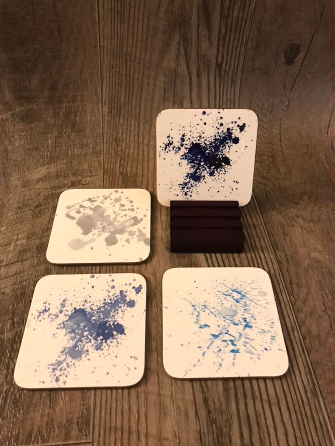 Paint Splatter Coaster - Etsy