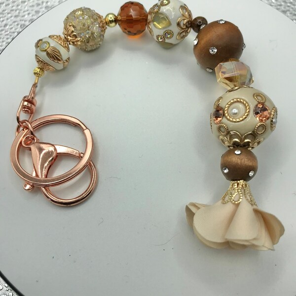 Beads Key Chain - Etsy