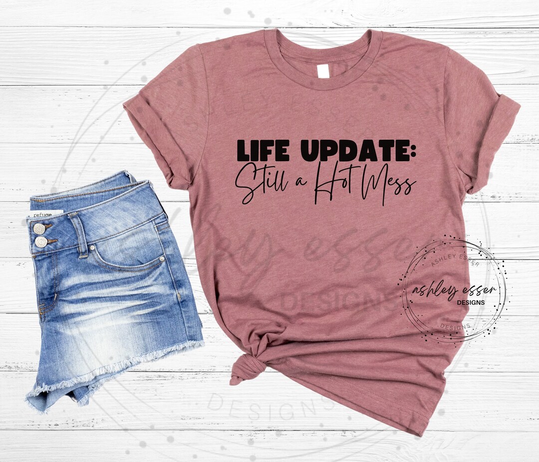 Hot Mess Shirt, Hot Mess Express, Funny Shirt, Mom Shirt, Humor Tee ...